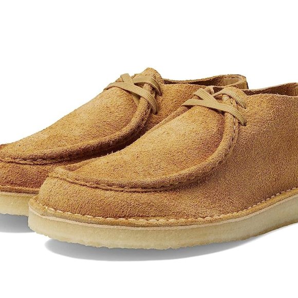 Clarks | Shoes | Clarks Desert Nomad Light Tan Suede Mens Shoes | Poshmark